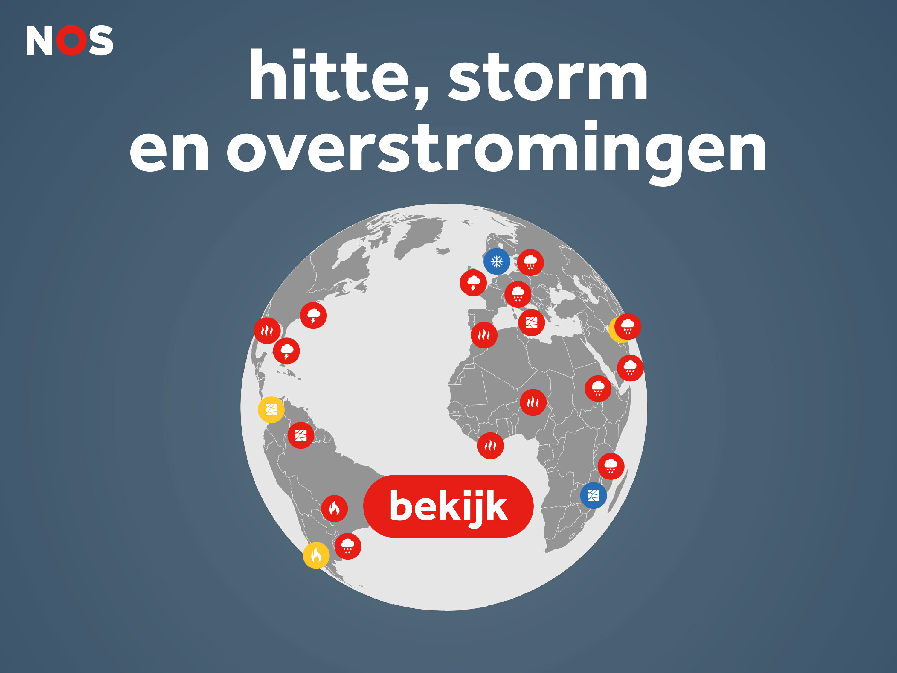 Hitte, storm en overstromingen: weersextremen in 2024